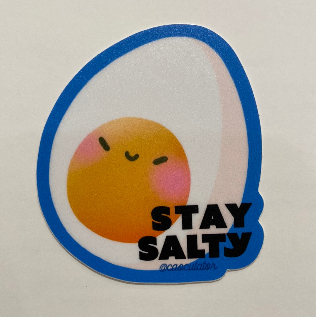 Stay Salty Sticker — San José Made