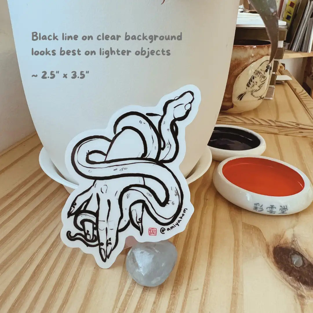 Snake Handler Sticker — San José Made