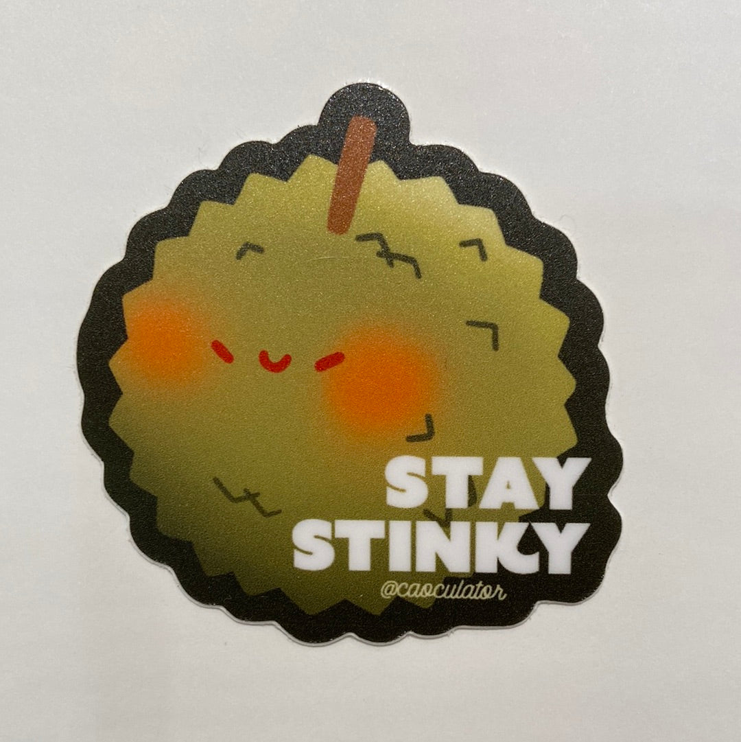 Stay Stinky Sticker — San José Made