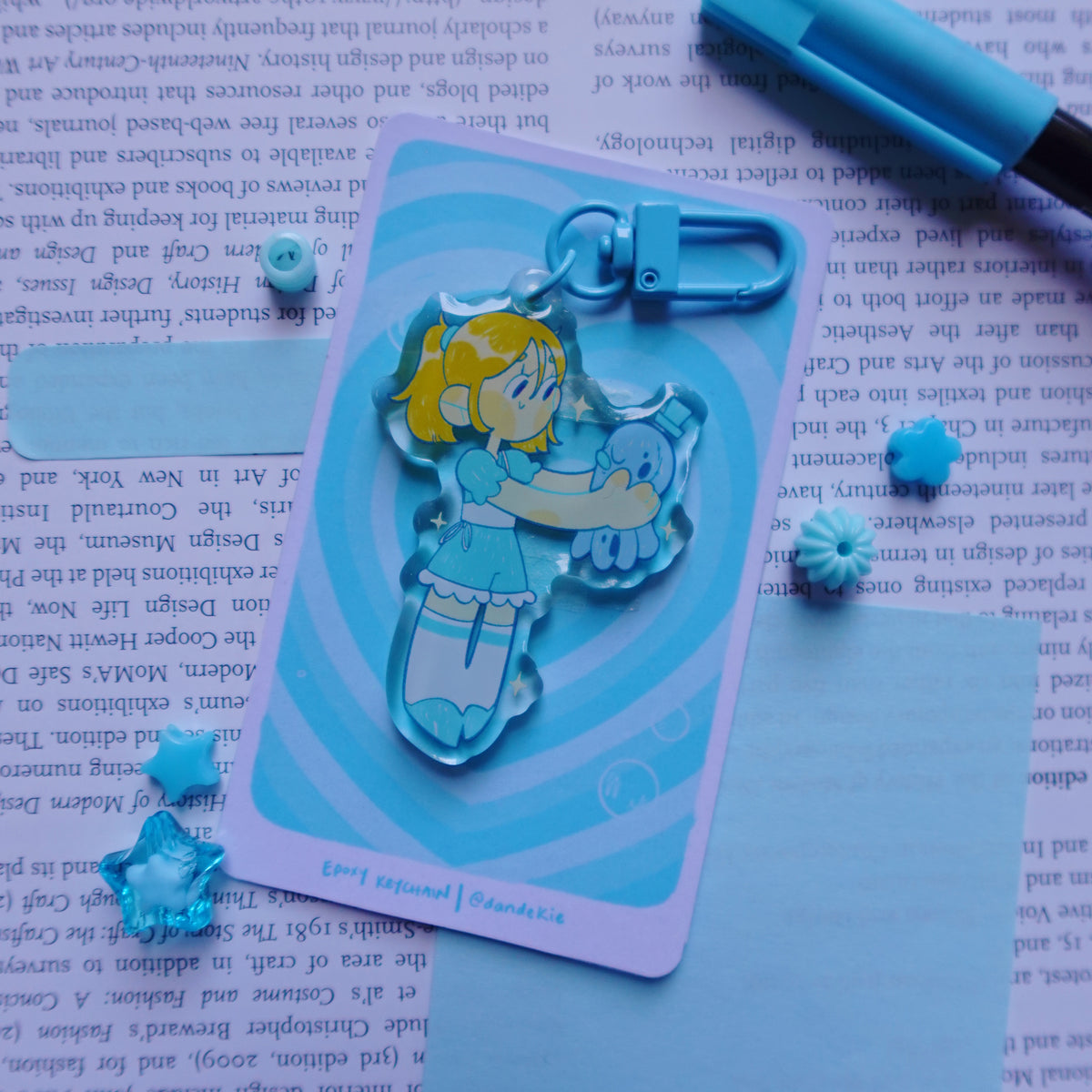 Bubbles Keychain — San José Made