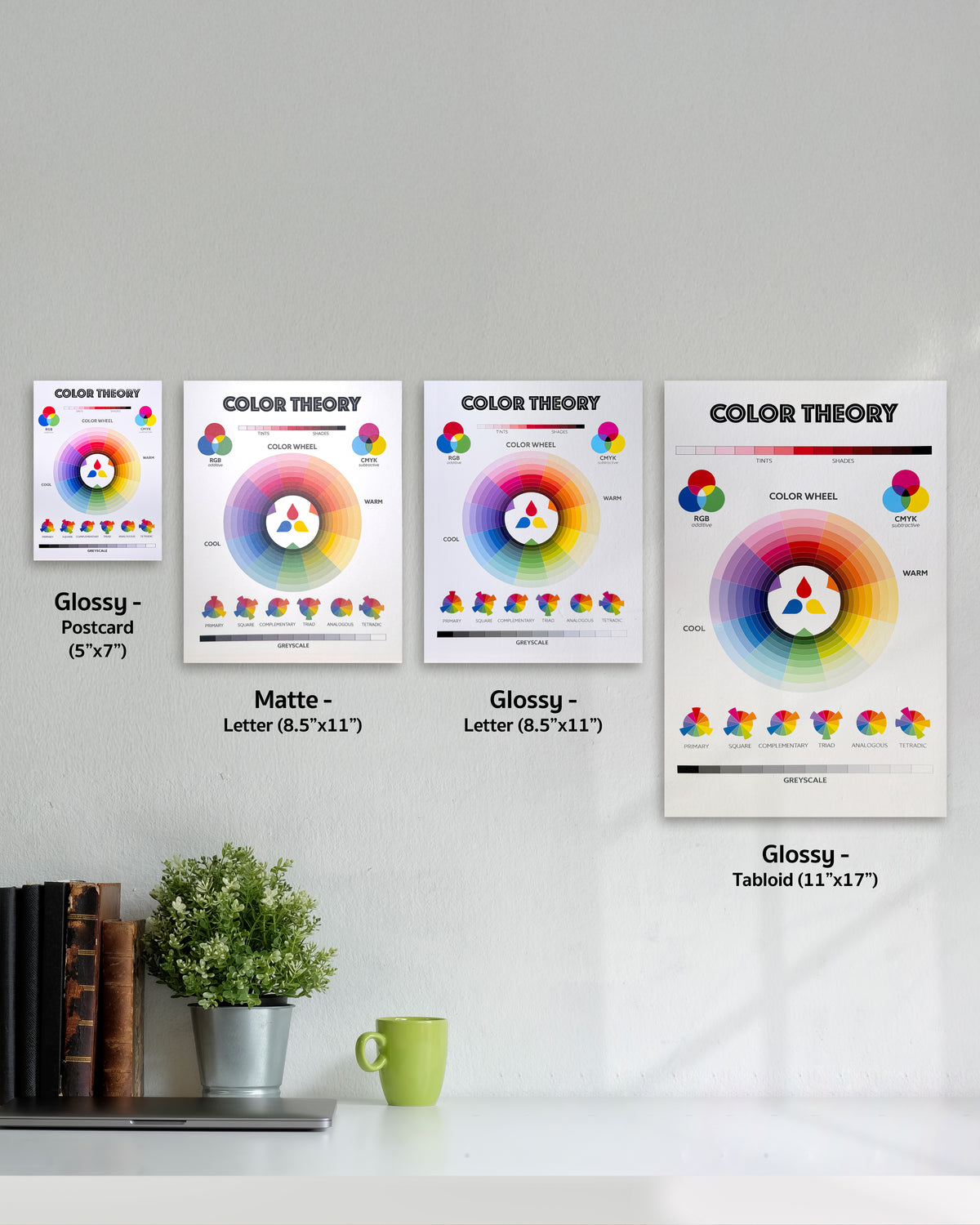 Color Theory Illustrative Prints — San José Made