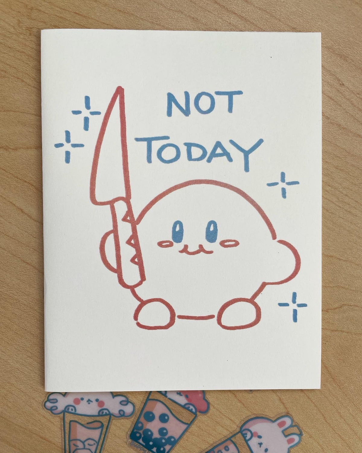 Not Today Kirby Card — San José Made