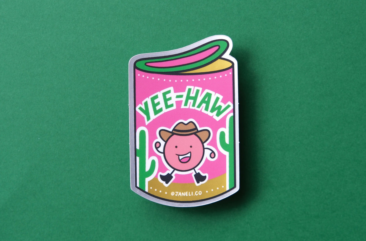 Yee-Haw Sticker — San José Made