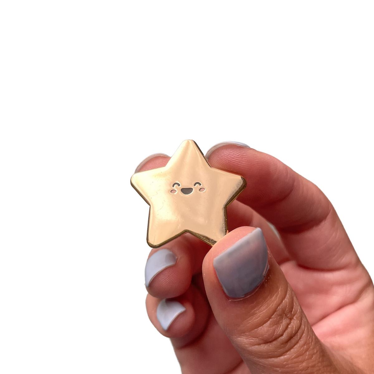 Gold Star Enamel Pin — San José Made