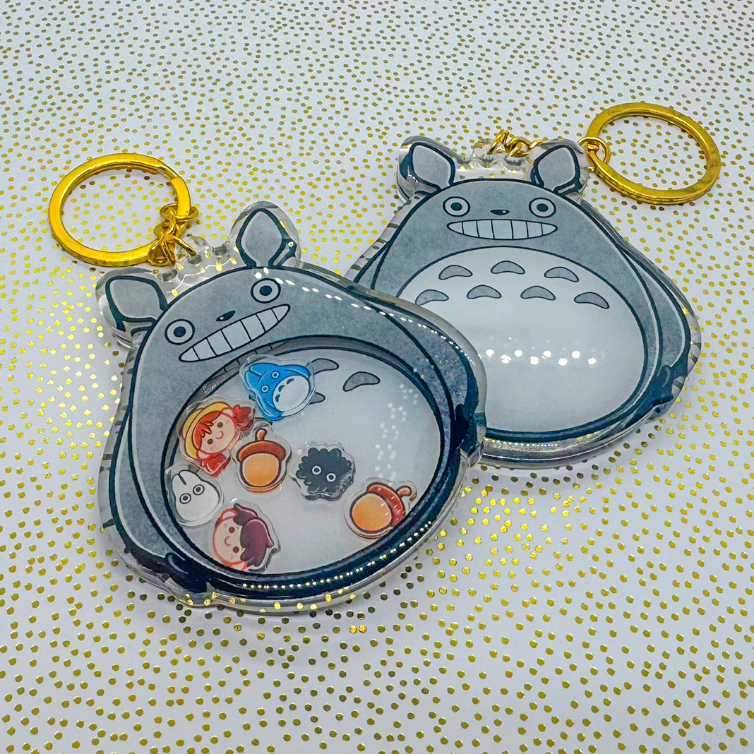 Ghibli Shaker Keychain - Totoro — San José Made