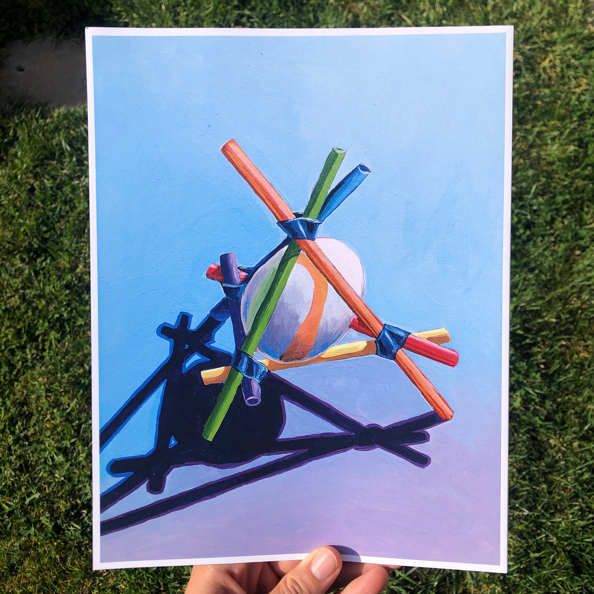 Good Egg Drop Art Print — San José Made