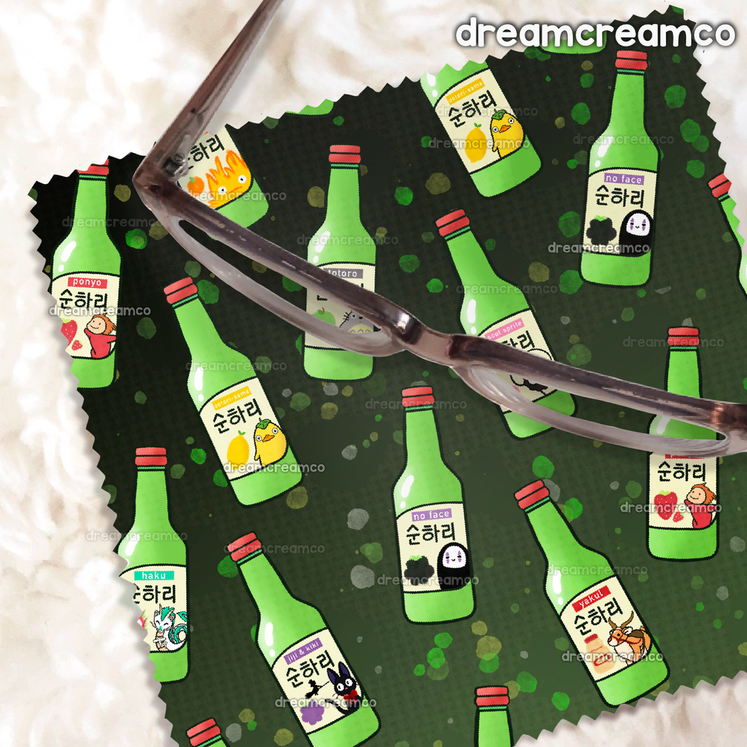 Ghibli Soju Microfiber Cloth — San José Made