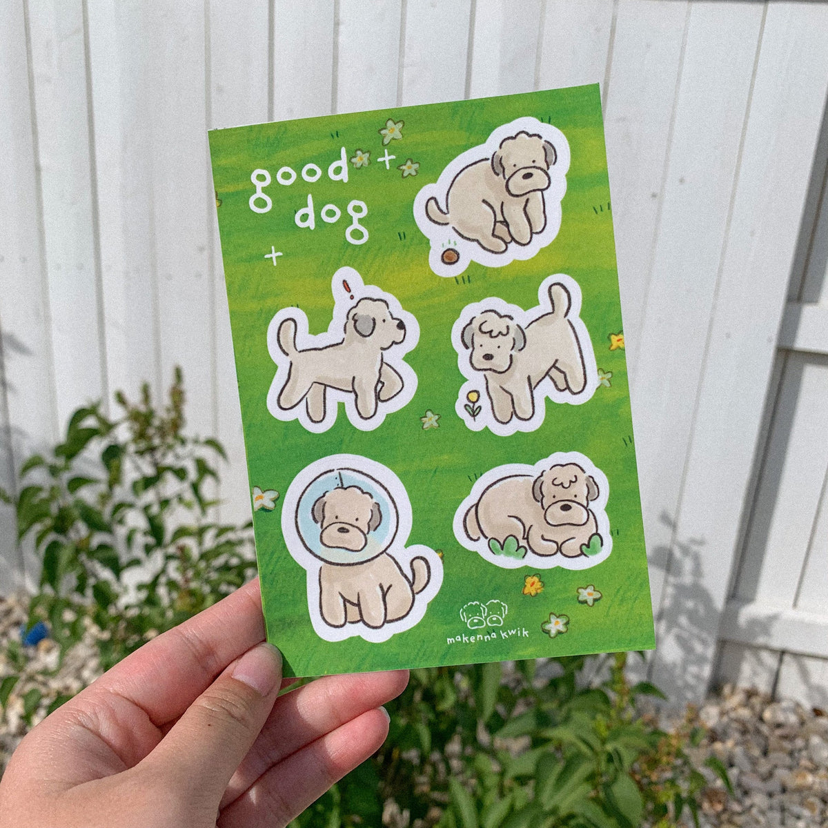 Good Dog Sticker Sheet — San José Made