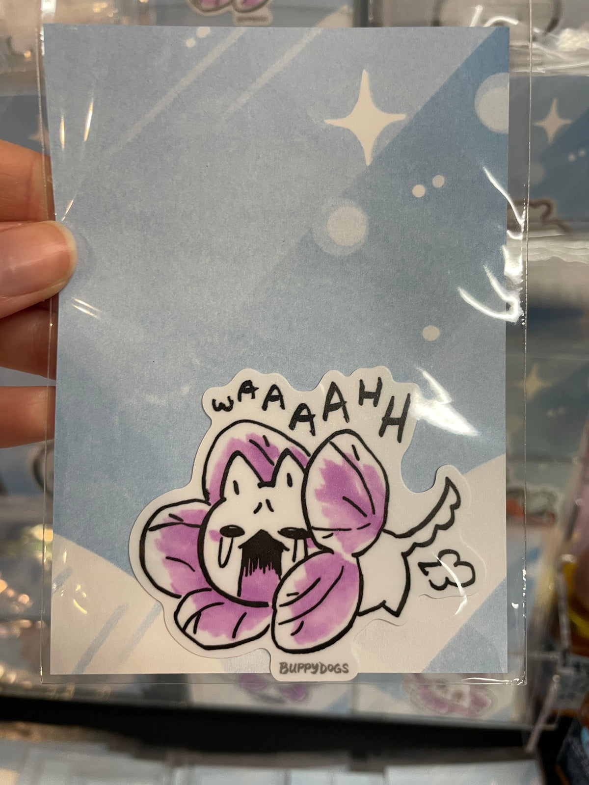 Waaaah Sticker — San José Made