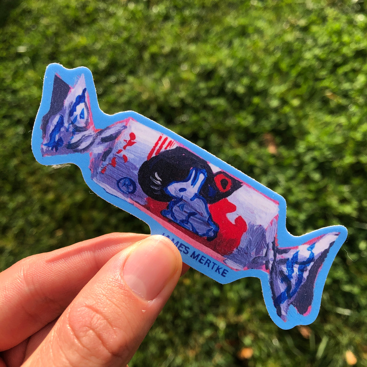 White Rabbit Sticker — San José Made