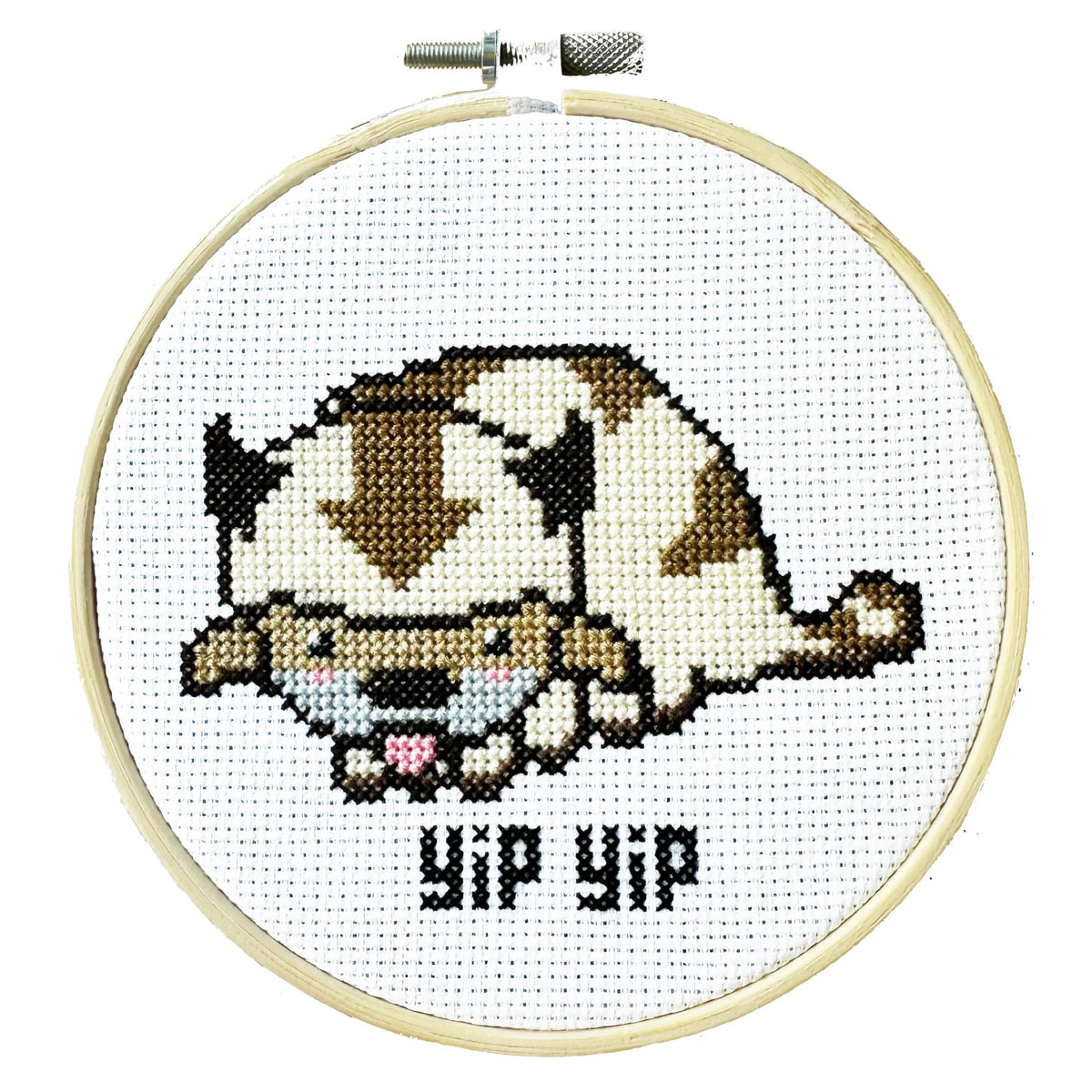 APPA FROM AVATAR THE LAST AIRBENDER - DIY CROSS STITCH KIT — San José Made