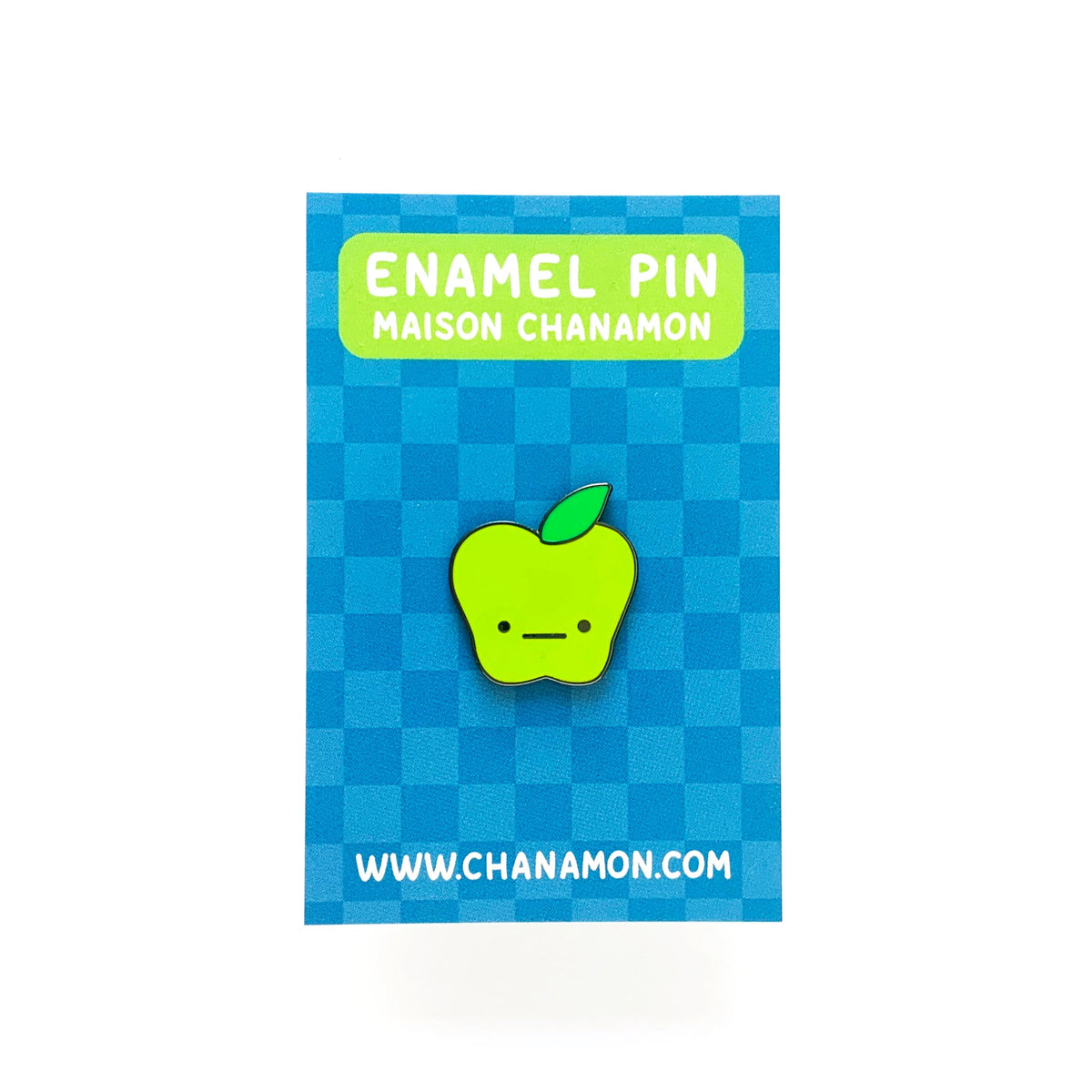 Sour Apple Enamel Pin — San José Made