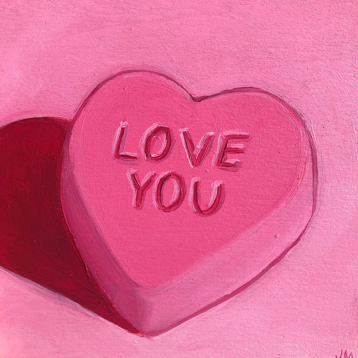 Love You Candy Heart — San José Made