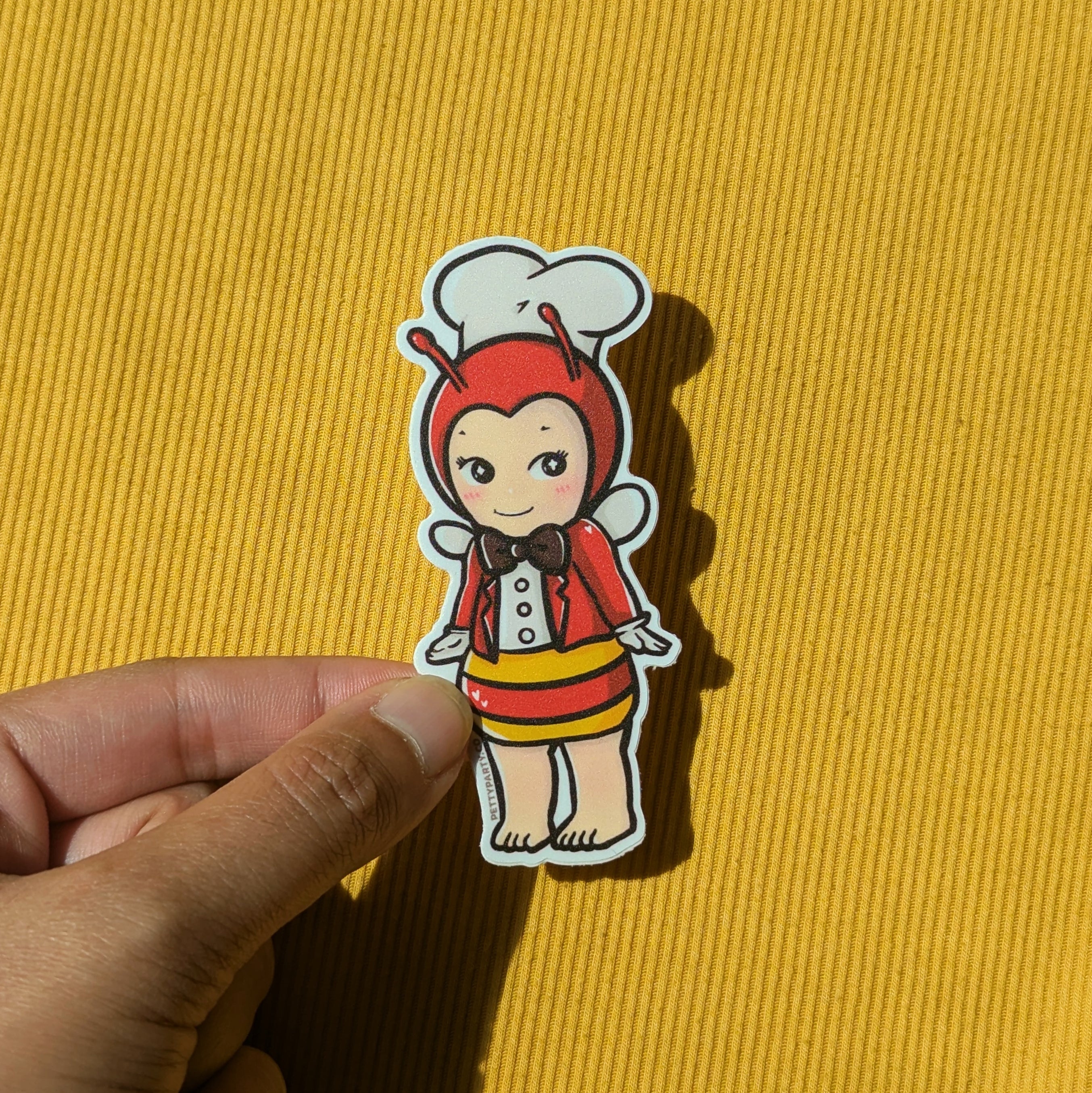 Jollibee Full Body Vinyl Sticker — San José Made
