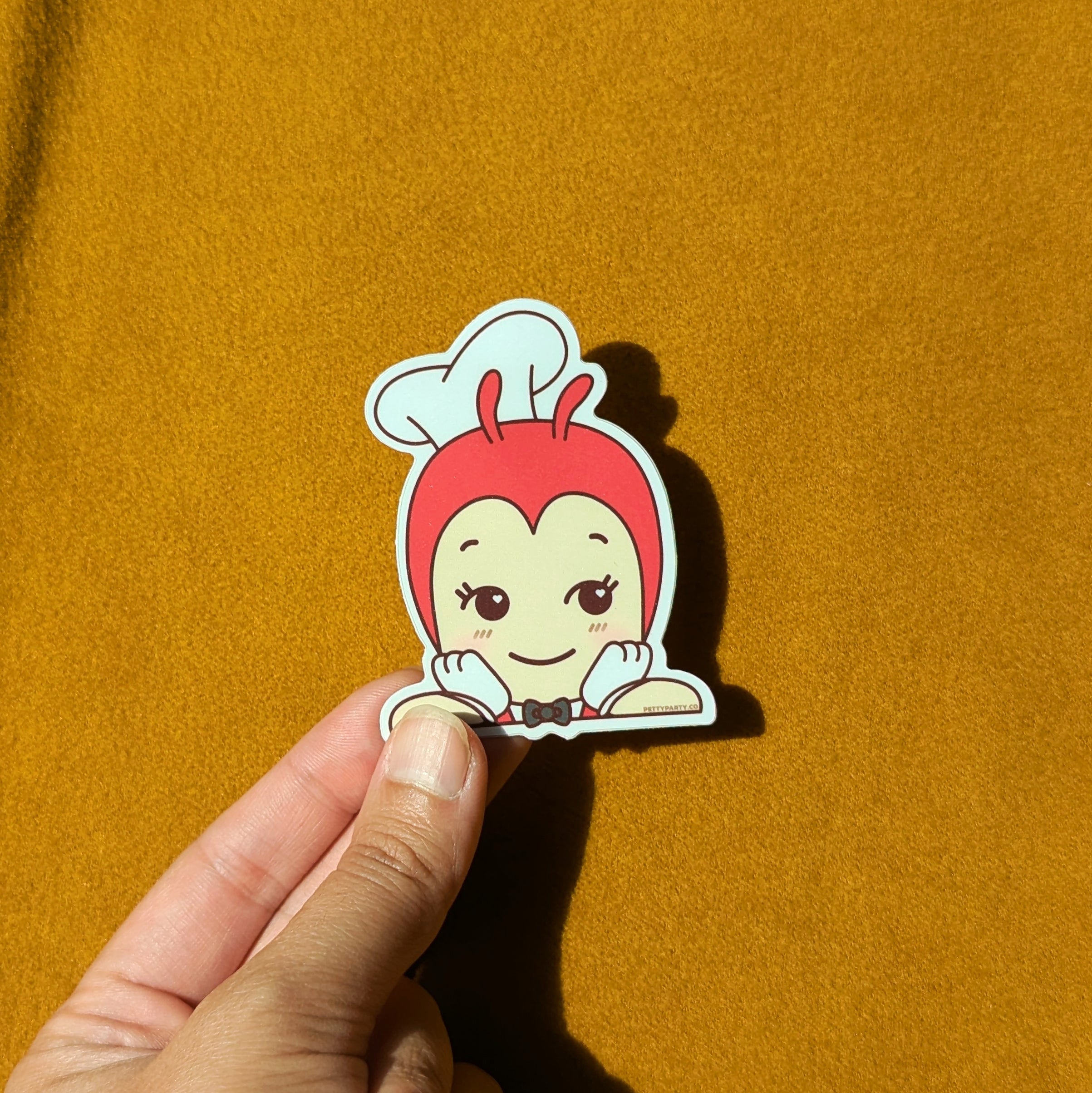 Jollibee Baby Mini Peeker Sticker — San José Made