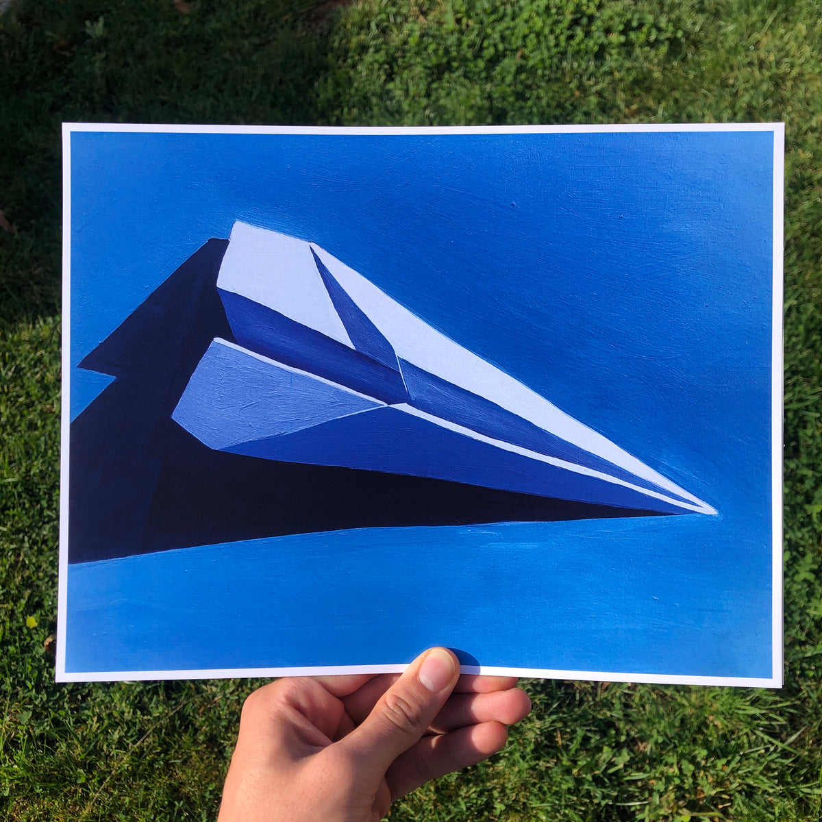 Paper Airplane Art Print — San José Made