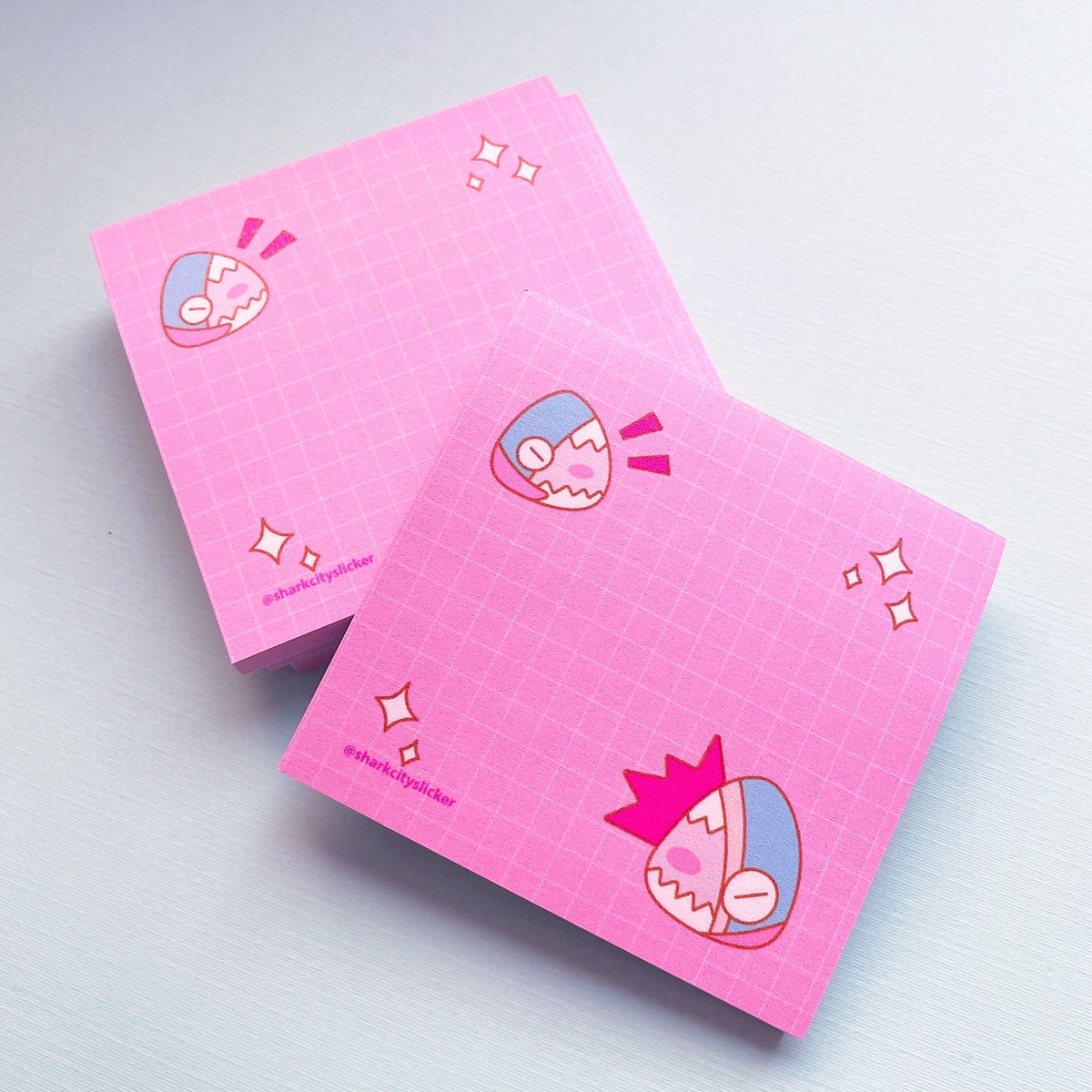 Shark Boom Sticky Notes — San José Made