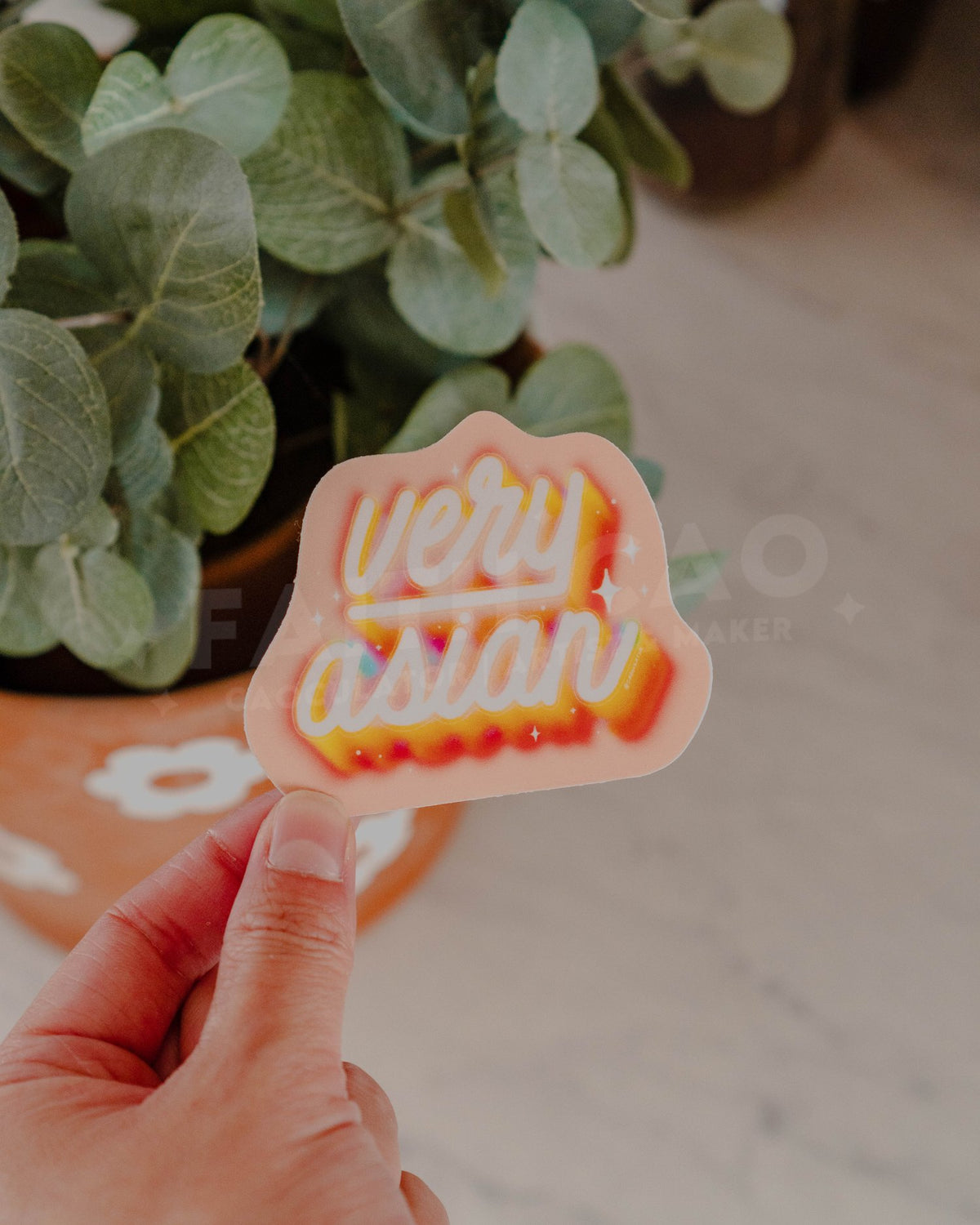 Very Asian Sticker — San José Made