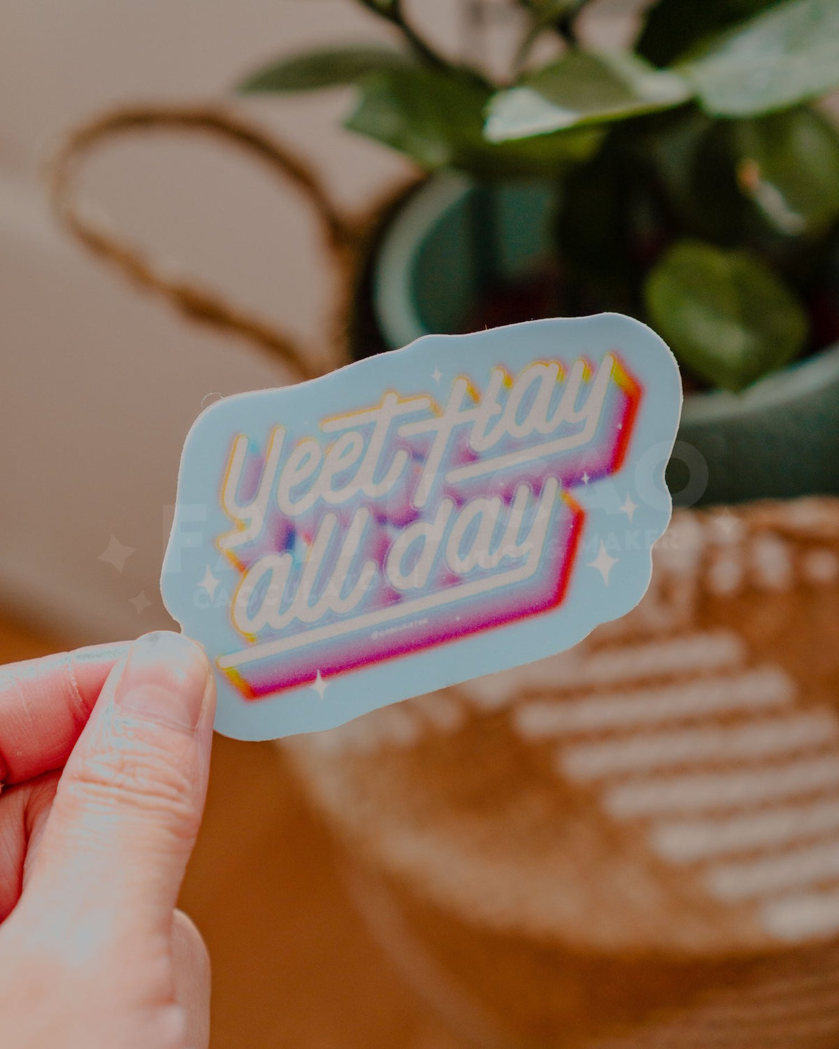 Yeet Hay Sticker — San José Made