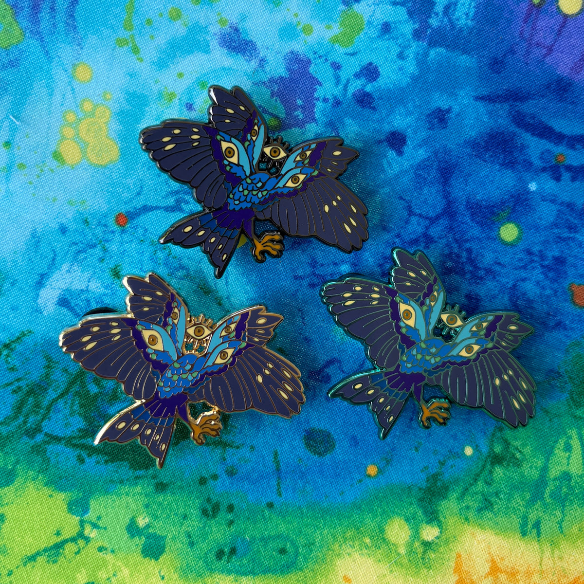 Palestine Sunbird Angel Pin — San José Made