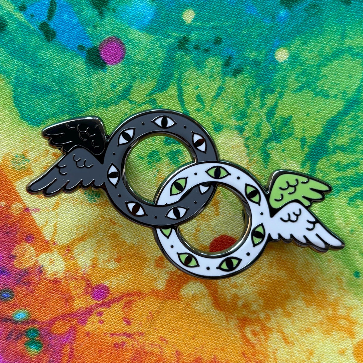 Agender Angel Pin — San José Made