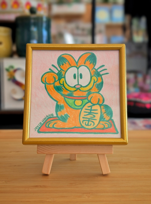 Forever Garflield Original Art by Joyce Hwang — San José Made