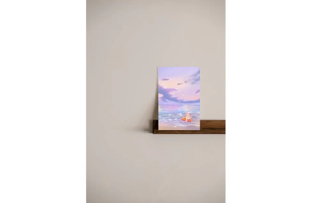Mini Print - Kuma at Sea — San José Made