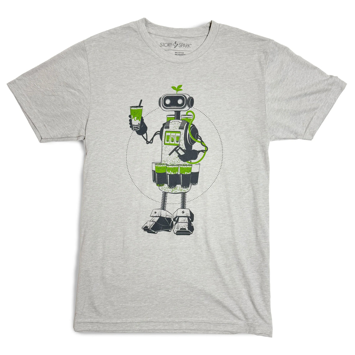 Matcha Boba Bot T-shirt — San José Made