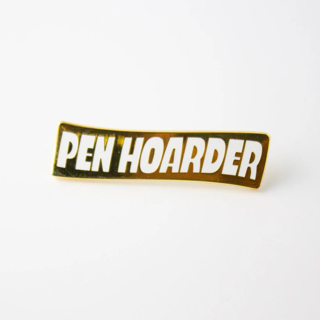 Pen Hoarder Enamel Pin — San José Made