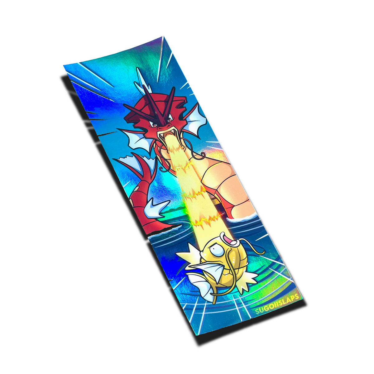 SHINY RED GYARADOS Slap Sticker — San José Made