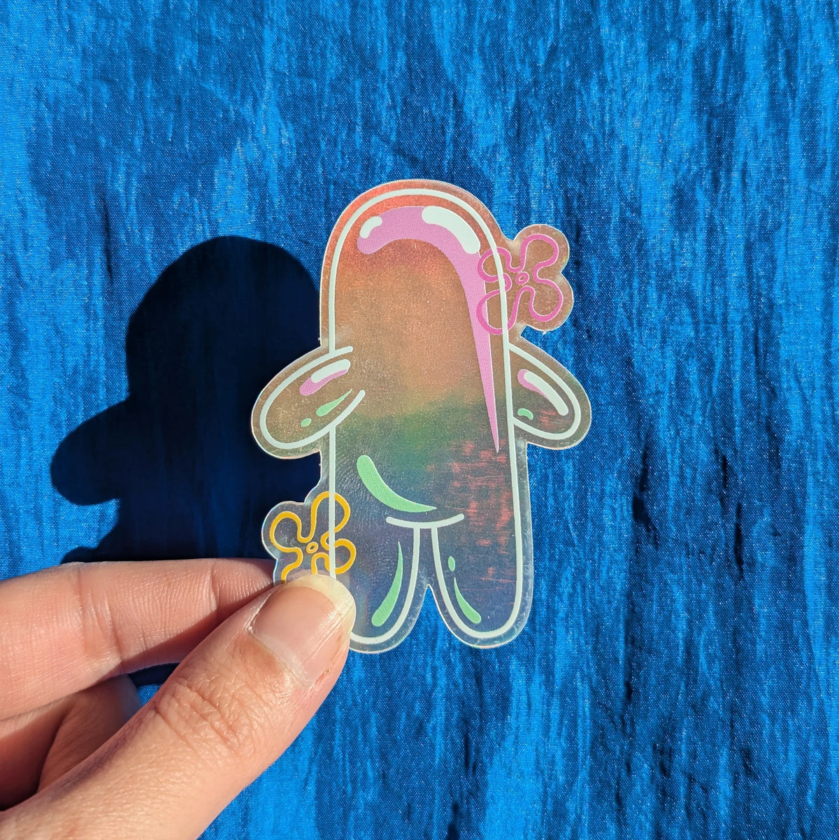 Bubble Holographic Vinyl Sticker — San José Made