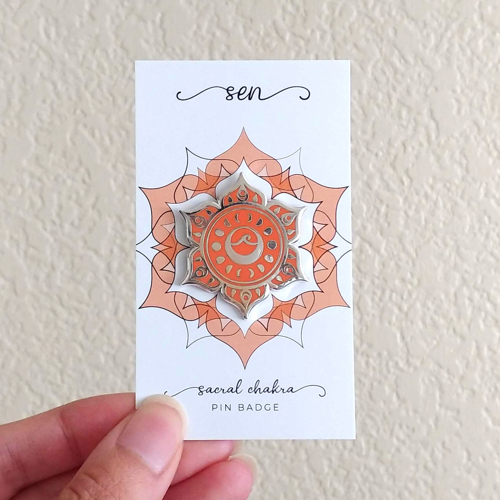 Sacral Chakra // Pin Badge — San José Made