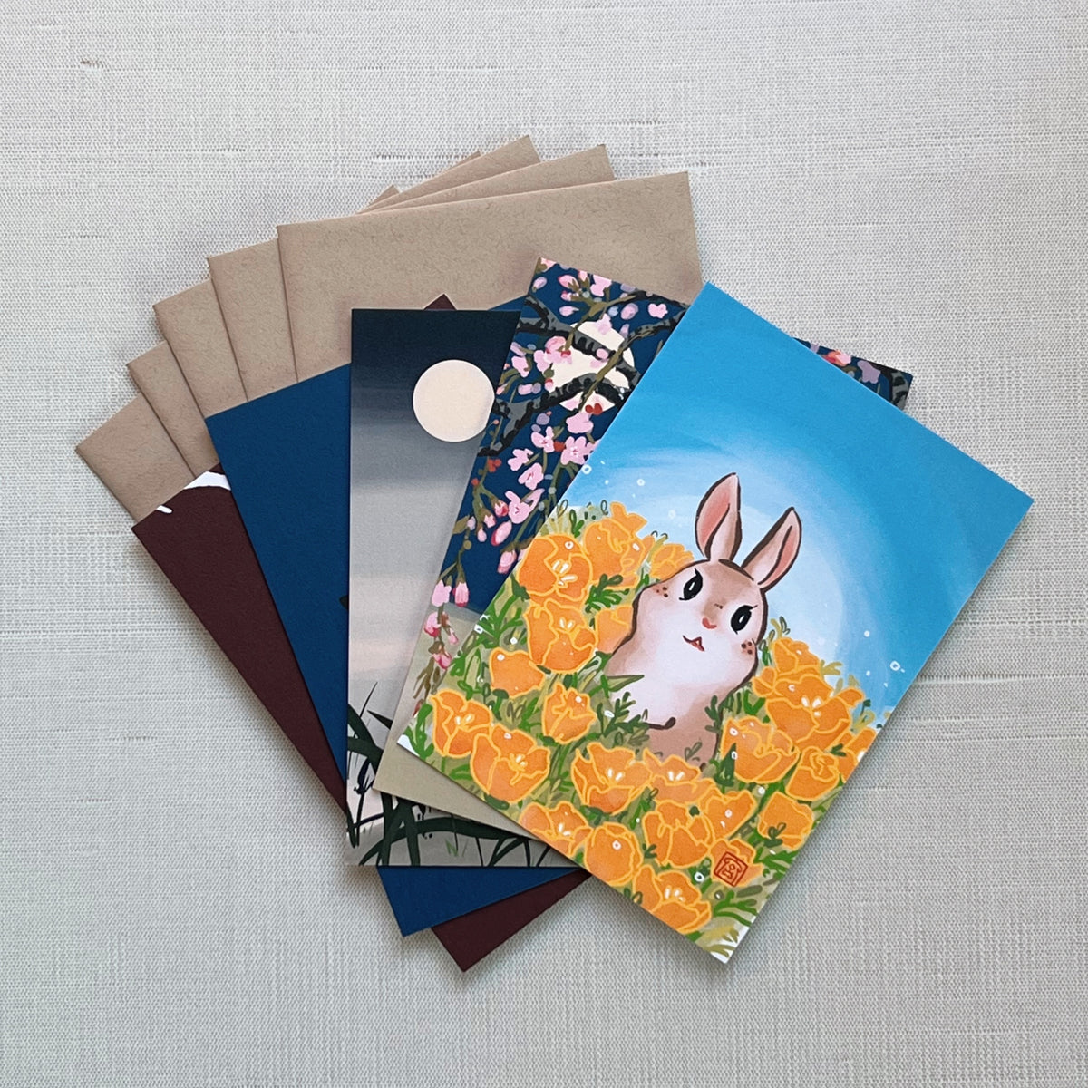 Year of the Rabbit 5-card pack — San José Made