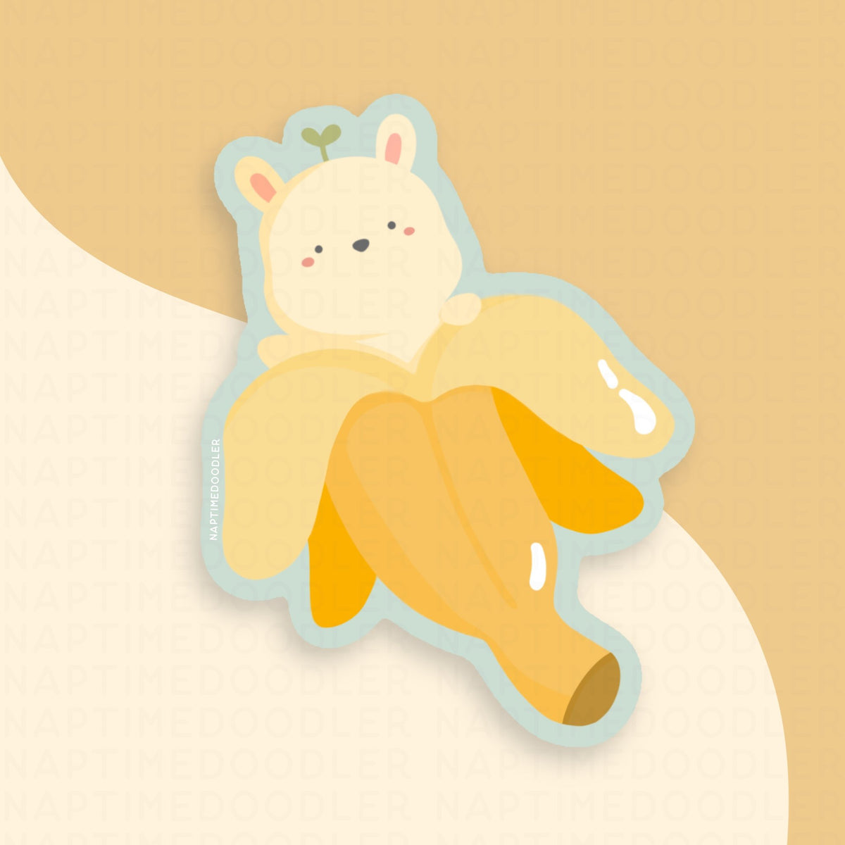 Bunana Sticker | Naptime Doodler — San José Made