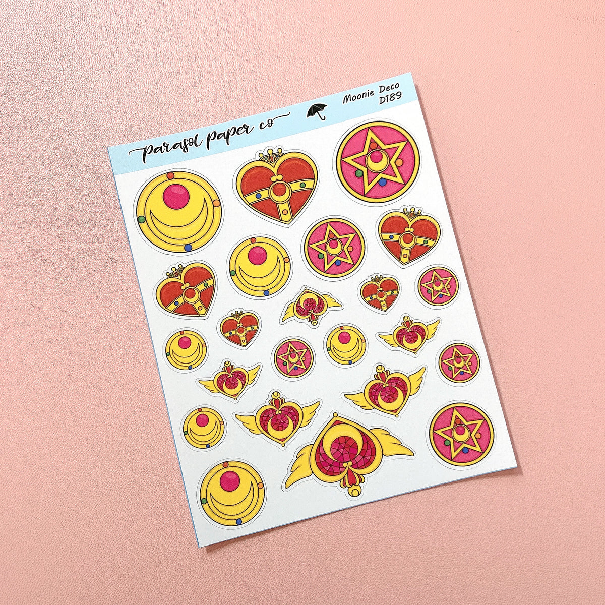 Moonie Deco Sticker Sheet — San José Made