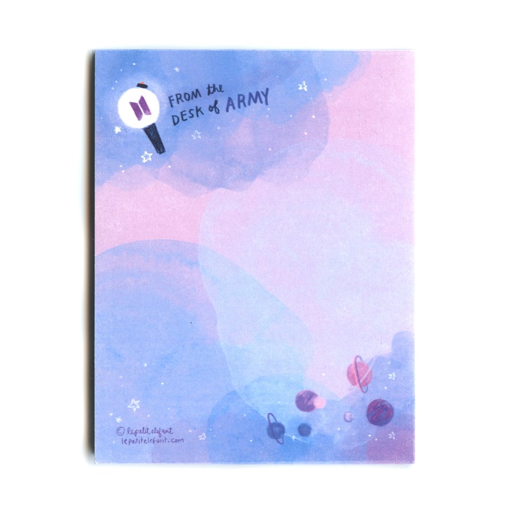 BTS Mikrokosmos Notepad — San José Made