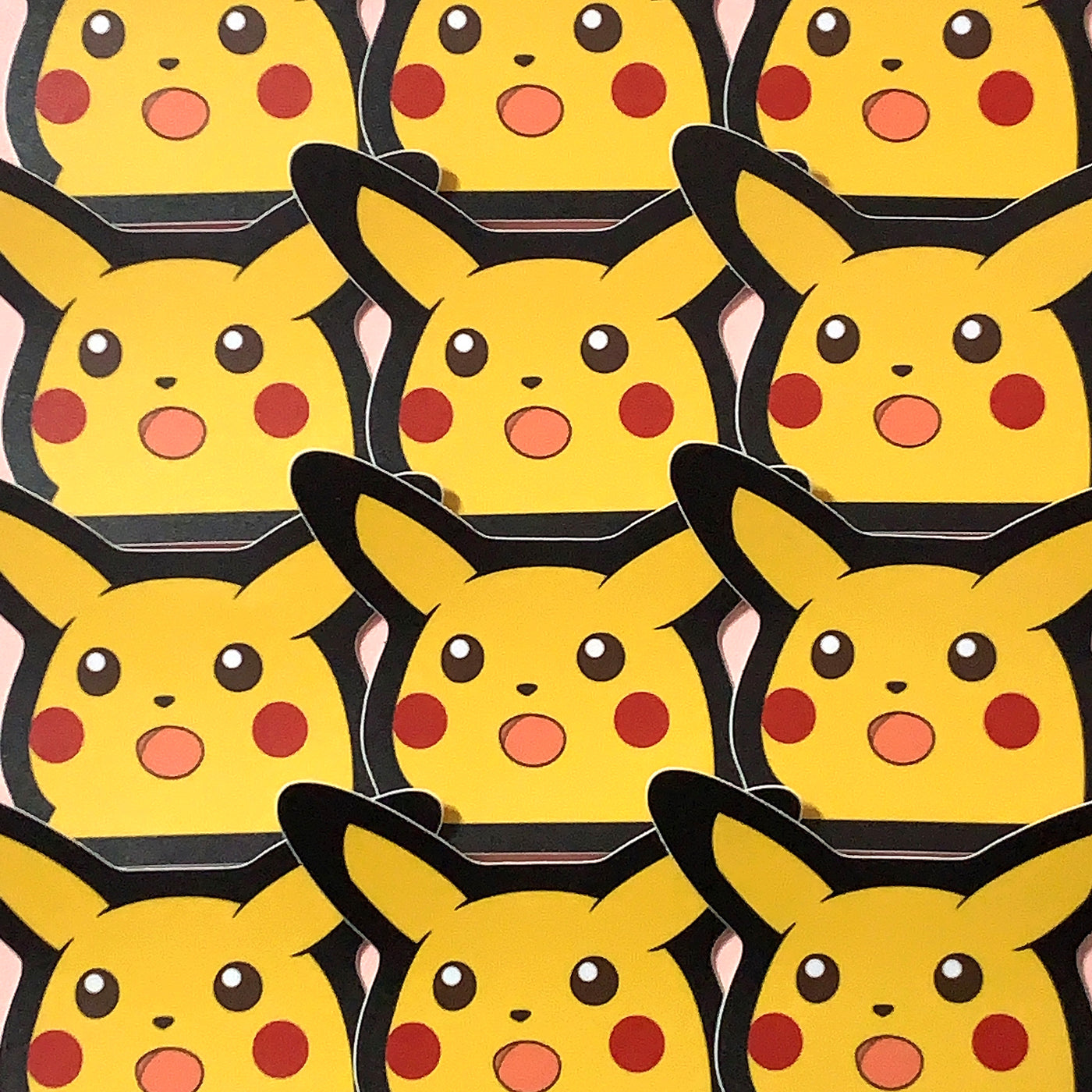 [WATERPROOF] Surprised Pikachu Pokemon Meme Vinyl Sticker Decal — San ...