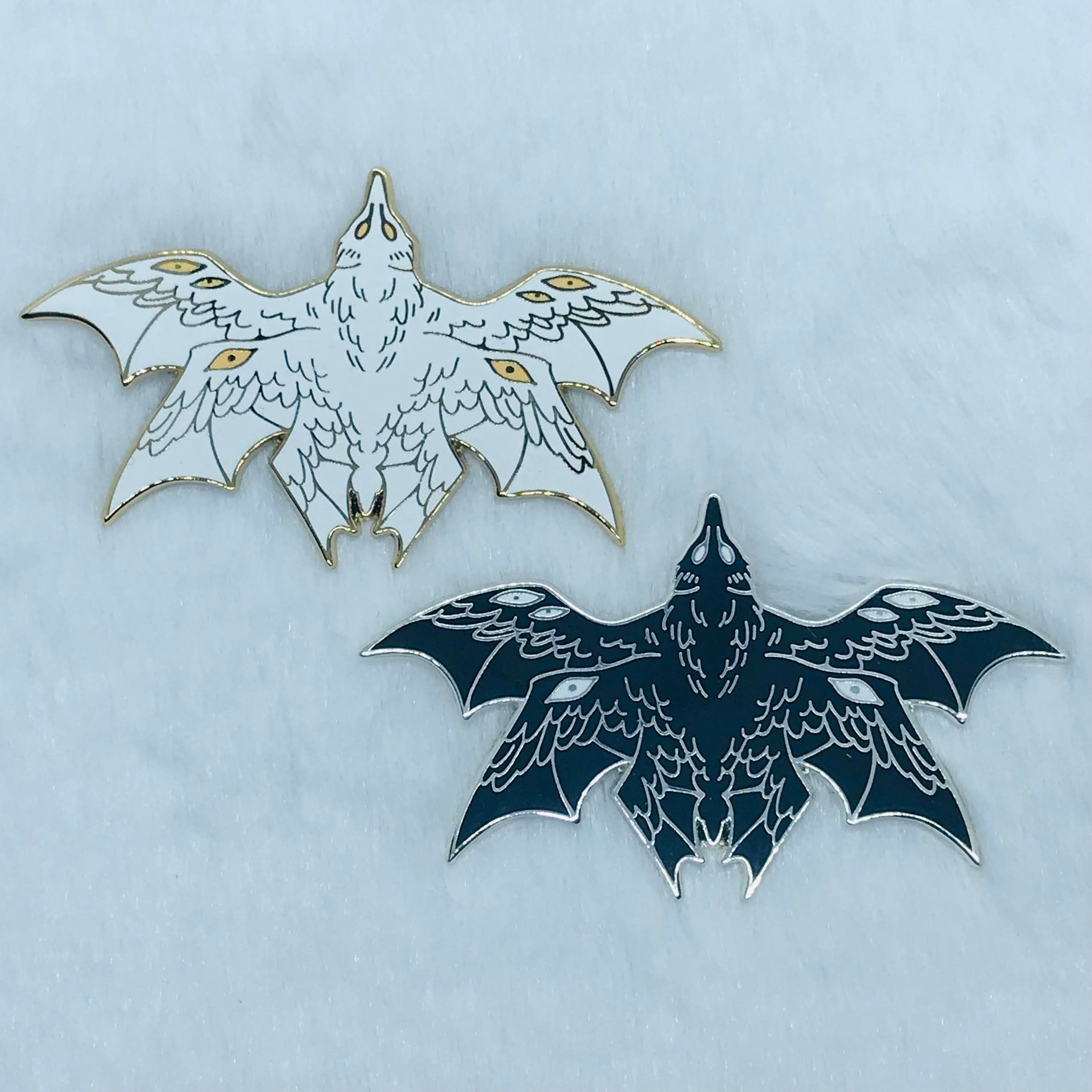 Bat Seraph Pins — San José Made