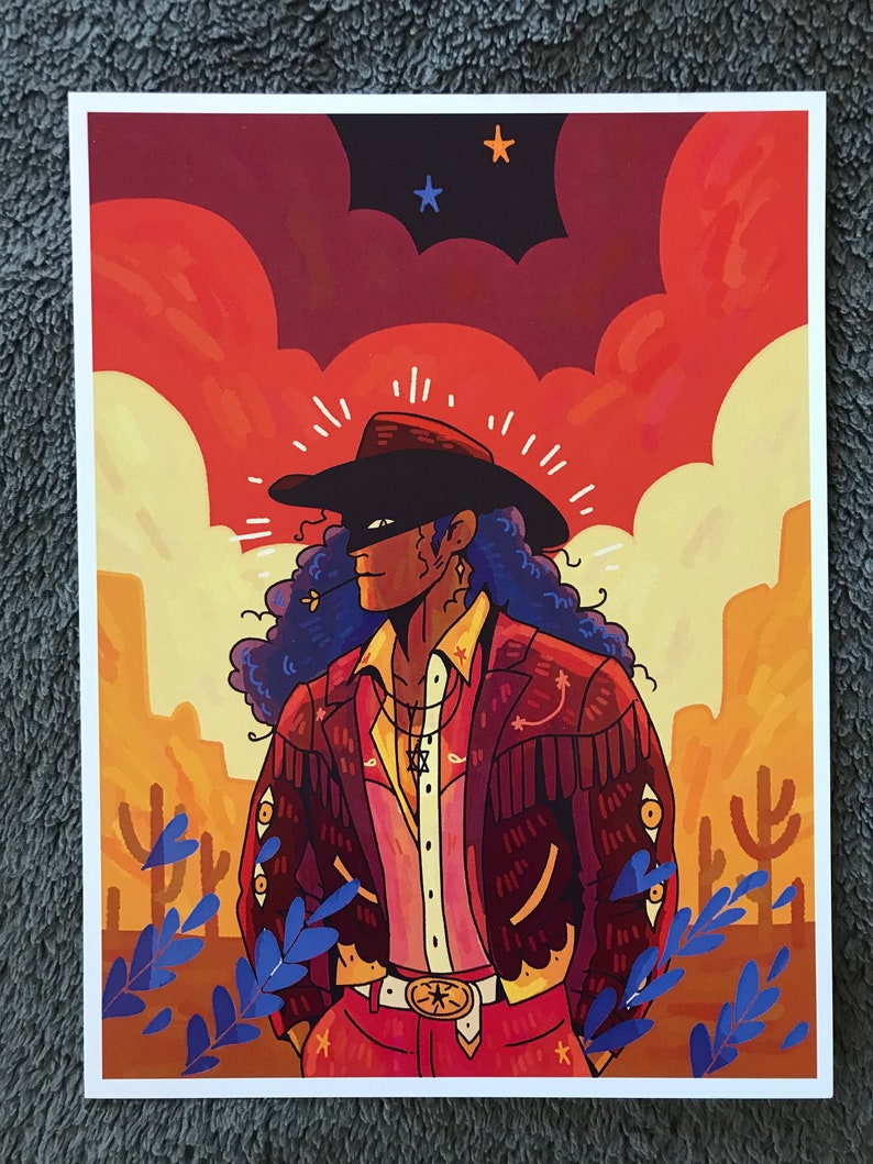 Cowboy Zipporah Print — San José Made