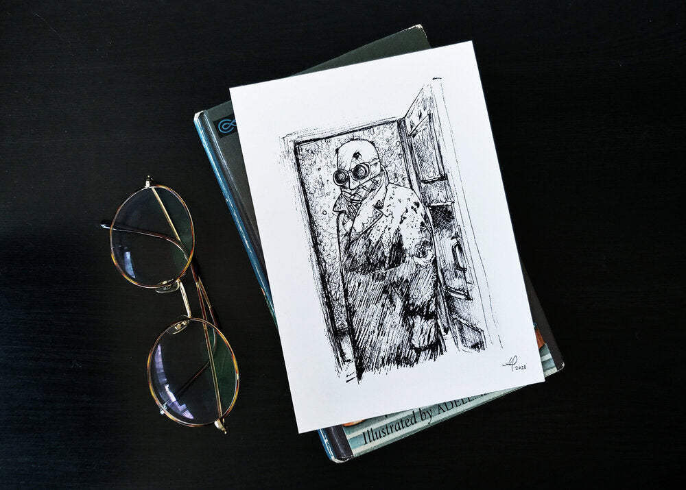 Invisible Man Drawing