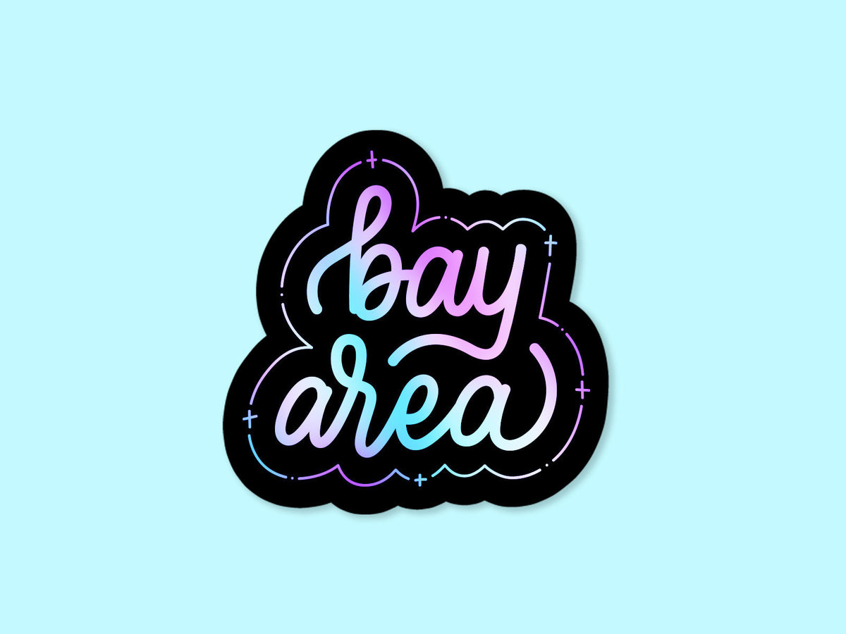 Bay Area Sticker (Holographic) — San José Made
