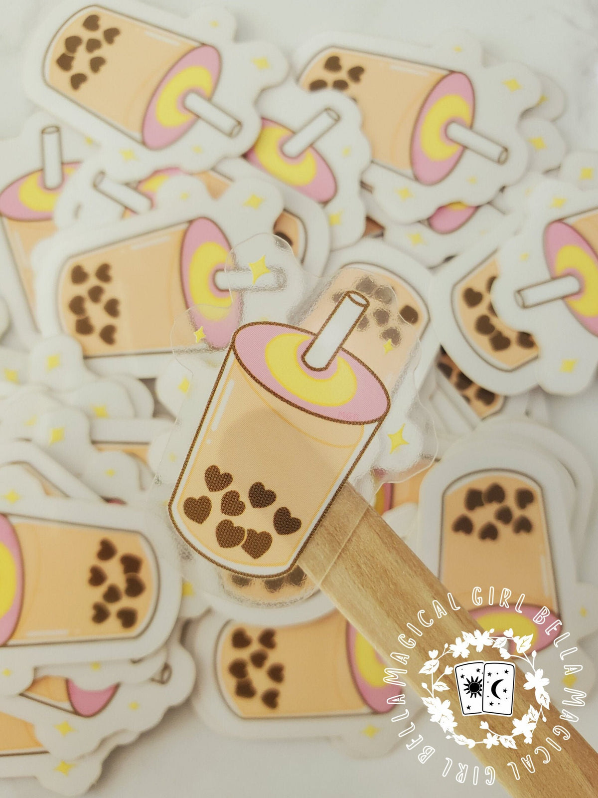 Boba Sticker - Magical Girl Bella — San José Made