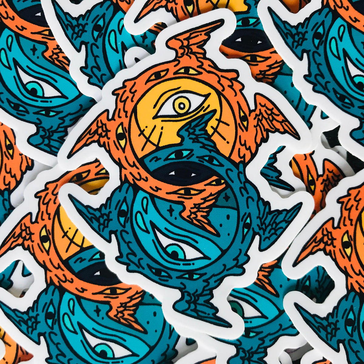 Linked Ophanim Sticker — San José Made