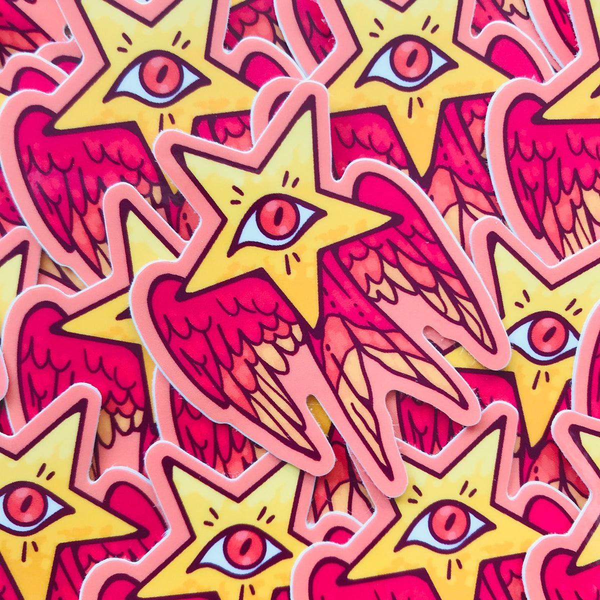 Star Angel Sticker — San José Made