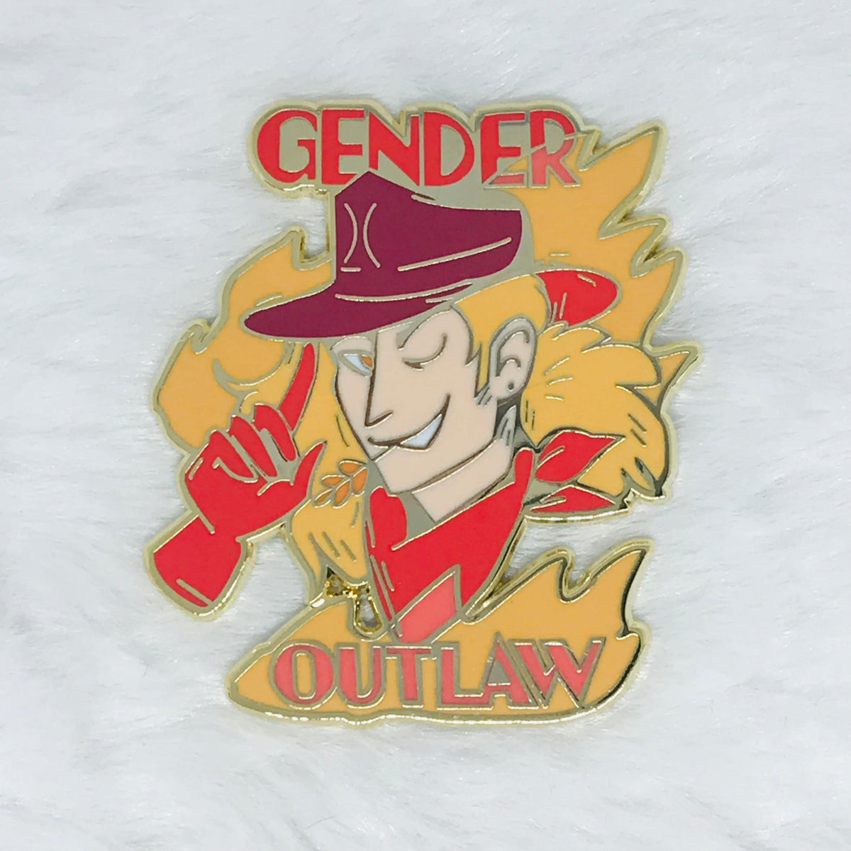 Gender Outlaw Pin — San José Made