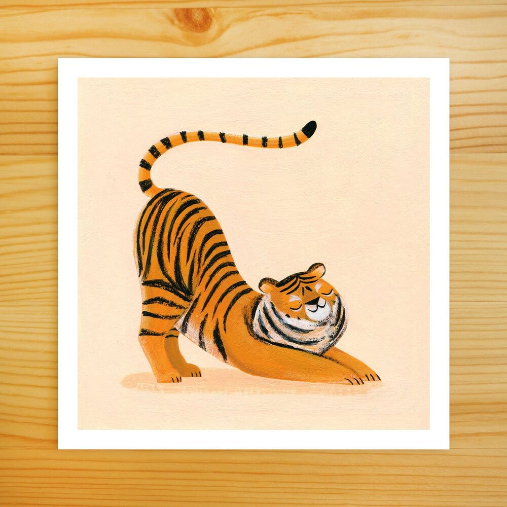 Japanese Tiger Print